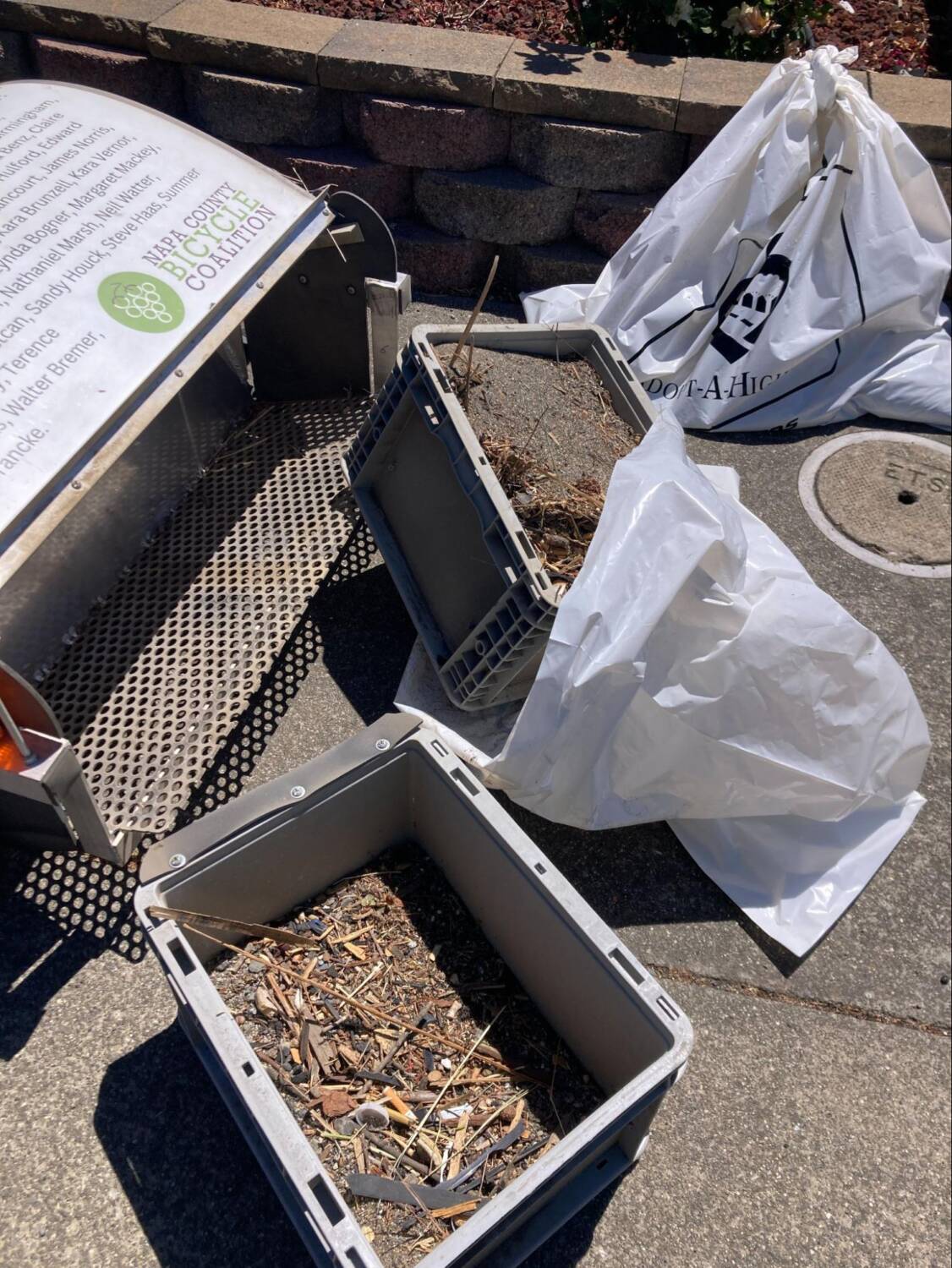 Innovation on the Streets: Napa's Pedal-Powered Bike Lane Sweeper - CalBike